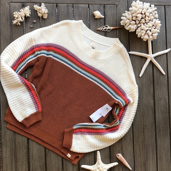 Rip Curl | Sweaters | Rip Curl Rise And Shine Sweater | Poshmark